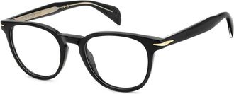 Eyewear by David Beckham unisex, Accessoires, Noir, Taille: 50 MM DB 1206 Optical Frame