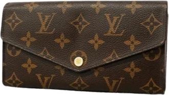 Louis Vuitton Pre-owned Long wallet (bi-fold) - - Pre-owned - Damen - Braun - ONE SIZE
