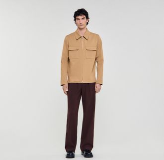 Sandro Blouson zippé