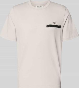 Wood Wood T-Shirt mit r&uuml;ckseitigem Motiv-Print Modell Bobby