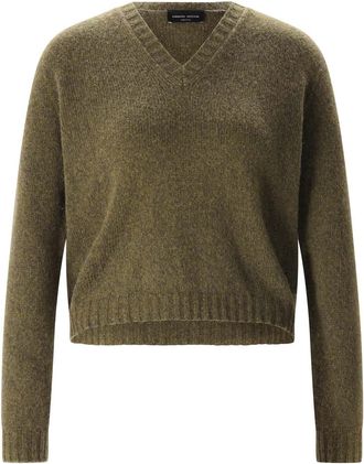 Roberto Collina Pullover aus Merino- & Kamelwolle