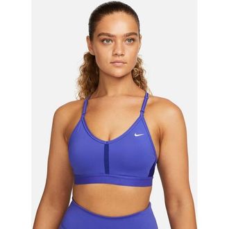 Nike Damen Top W NK DF INDY V-NECK BRA