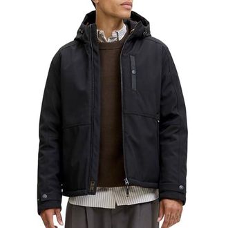 Jack & Jones Jjfinn Softshell Jacket Veste, Noir, S Hommes
