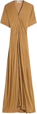 Christophe Lemaire Femme, Robes, Brun, Taille: 38 FR Zip Dress