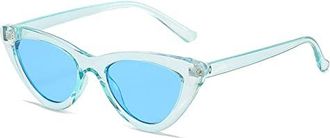Generic Lunettes De Soleil For Femmes, Monture Petite, For Les Déplacements En Extérieur, For Vacances Et La Conduite(Blue)