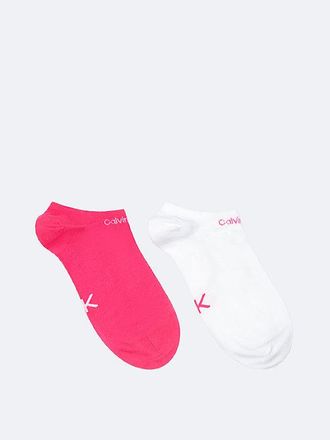 Calvin Klein 2er-pack Performance-kn&ouml;chelsocken - Magenta - Damen - Einheitsgr&ouml;&szlig;e