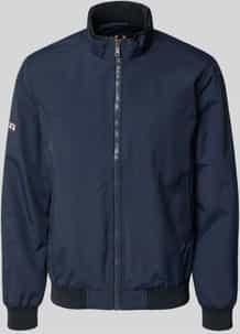 Superdry Jacke mit Stehkragen und Eingrifftaschen