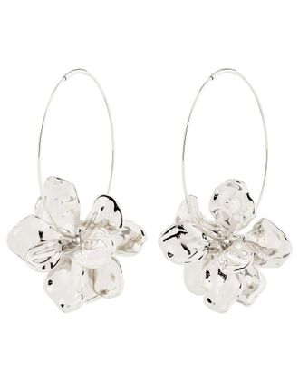 Pilgrim Lunith - Versilberte Ohrringe