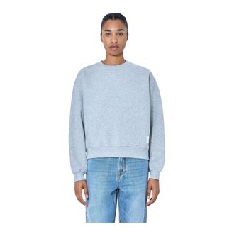 R&oacute;he Klassischer Sweatshirt - - Sweatshirts & Hoodies - Damen - Grau - M