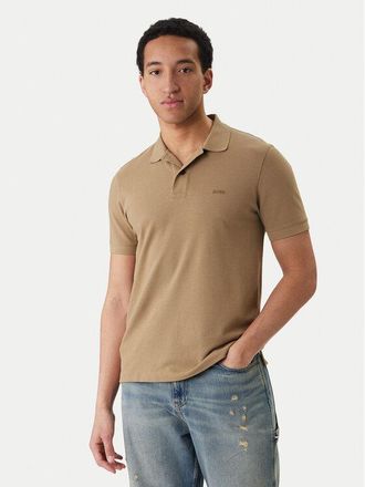 HUGO BOSS Poloshirt Pallas 50553564 Khakifarben Regular Fit