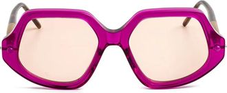 Kuboraum lunettes de soleil P20 - Violet