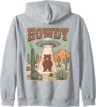 Image UFO Howdy Desert Bear Kapuzenjacke