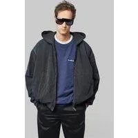 Acne Studios Hooded Logo Jacket