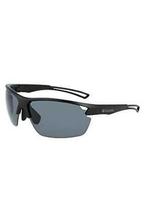 Columbia Mens Sunglasses C565SP BARLOW BASIN - Matte Black with Smoke Lens