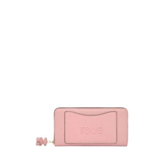 Tous Tous - Portefeuille zipp&eacute; moyen - Femme - Accessoires - Rose - Taille: ONE Size