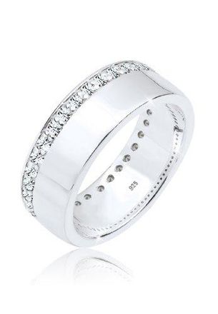 Elli Bague Dames avec Cristaux Étincelants en Argent 925 Sterling