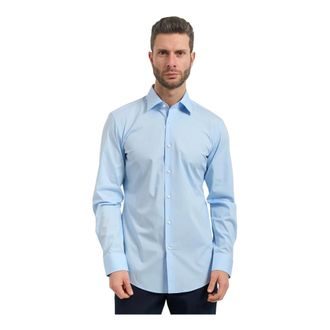 HUGO BOSS Homme, Chemises, Bleu, Taille: 5XL Hank Shirt