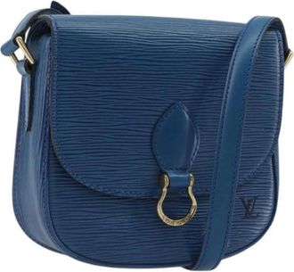 Louis Vuitton Pre-owned Cuir sacs-louis-vuitton - Femme - Pre-owned - Bleu - Taille: ONE Size