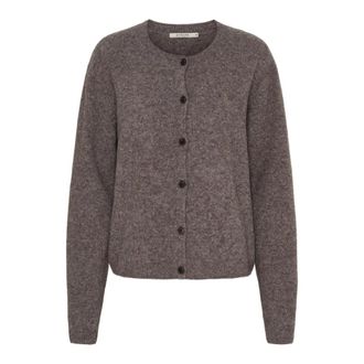 BTF-CPH Yak Cardigan - - Knitwear - Damen - Braun - L