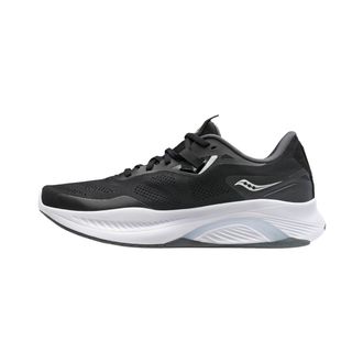 Saucony Damen Guide 15 Walking-Schuh, Black/White, 38.5 EU