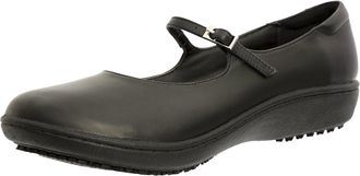 Shoes For Crews Mary Jane II - Bequeme Berufsschuhe aus Leder, gepolsterte Einlegesohlen, Rutschhemmende Laufsohle, klassischer Stil f&uuml;r B&uuml;ro, OB E SRC - f&uuml;r Damen