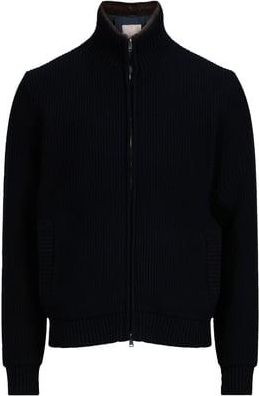 Herno Gilet c&ocirc;tel&eacute; &agrave; col montant textur&eacute; en laine