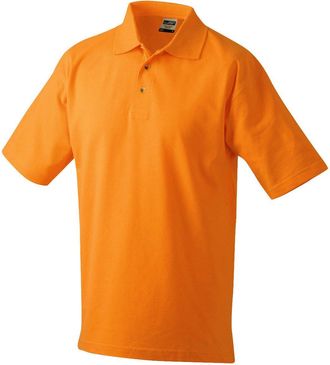 James & Nicholson Herren Polo-Piqu&eacute; Medium Poloshirt, Orange (Orange), XXXXX-Large