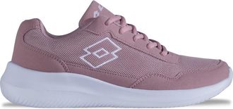 Lotto Unisex Connect Sneaker, DK.Rose/White, 37 EU