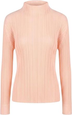 Issey Miyake Femme, Pulls, Rose, Taille: 46 FR Monthly Colors : March