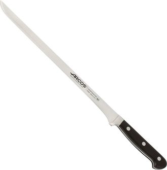Arcos Jamonmesser Professionell - Geschmiedete Edelstahlklinge 300 mm - Robuster POM-Griff - Pr&auml;zise Schnitte - Klassische Serie