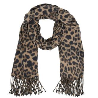Isotoner Echarpe ultra douce, chaude, tr&egrave;s confortable, 50x200 cm l&eacute;opard