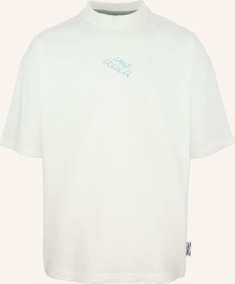 Carlo Colucci Carlo Colucci Backprint T-Shirt - Liquid Stitches Finetto weiss