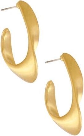 Dansk Copenhagen Boucle doreille Tara rotative - Femme - Accessoires - Jaune - Taille: ONE Size