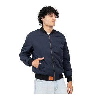 Bombers Original Homme, Vestes, Bleu, Taille: M Max Bomber