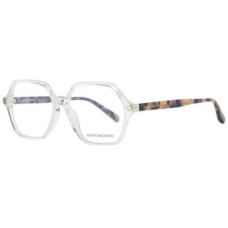 Scotch & Soda Femme, Accessoires, Multicolore, Taille: ONE Size Montures Optiques Transparentes pour Femmes Style Carré