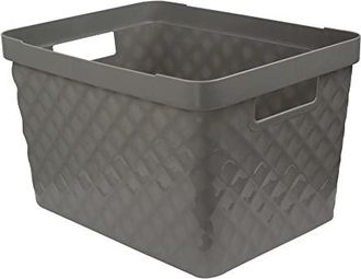 Ordinett Kubica Box 51L, Polypropylen, Dunkelgrau, Medium