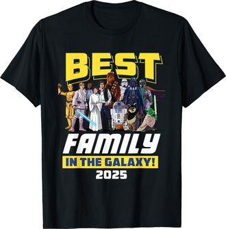 Star Wars Best Family in the Galaxy Group Trip Vacation 2025 T-Shirt