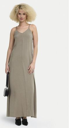 Only Sommerkleid Madeli 15371094 Dunkelbeige Regular Fit