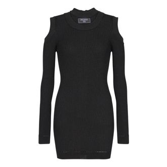 Balmain Femme, Robes, Noir, Taille: 38 FR Knit Dress