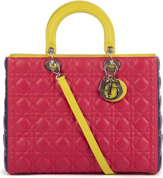 Dior Crossbody Bags - Lady Large - Gr. unisize - in Rosa - f&uuml;r Damen