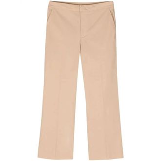 Twinset Ginger Root Straight Pants - - Trousers - Damen - Beige - XS