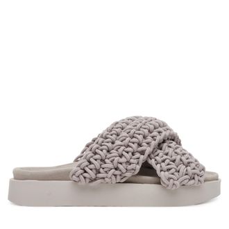 INUIKII Pantoletten Inuikii Woven Stones 70104-105 202 Grau