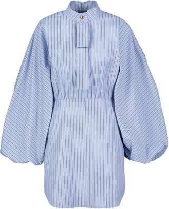 Zimmermann Damen Hemdblusenkleid mit Baumwolle