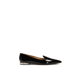 Kazar Flache lackierte Pumps mit goldenem Absatz - - Shoes - Damen - Schwarzk - 37 EU