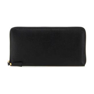 Comme Des Gar&ccedil;ons Homme, Accessoires, Noir, Taille: ONE Size Portefeuille en cuir noir