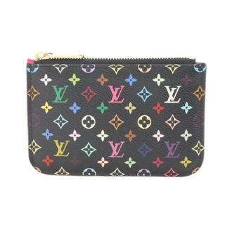 Louis Vuitton Pre-owned Pochette Cles Monogram Multicolore Coin Case - - Pre-owned - Damen - Schwarzk - ONE SIZE