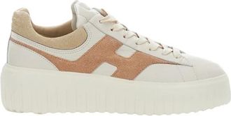 Hogan Femme, Chaussures, Beige, Taille: 37 EU Baskets