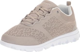 Propét Herren TravelActiv Sneaker, Taupe, 39.5 EU XX-Large