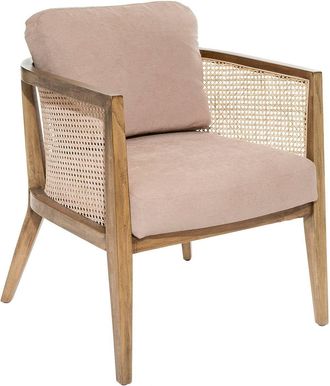 Atmosphera Atmosphera - Sessel Koza - Pappel & Rattan - Maulwurfsgrau