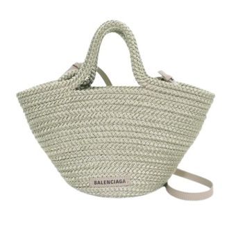 Balenciaga Panier Vintage Pre-owned - Femme - Pre-owned - Vert - Taille: ONE Size